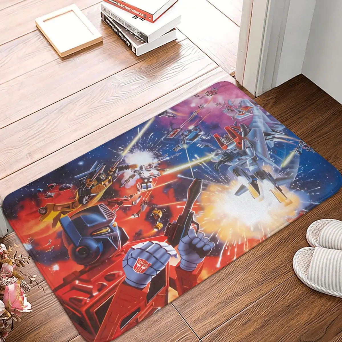 TRANSFORMER-G1-BOXART-Meme-Y2K-Non-slip-Rug-Doormat-Kitchen-Mat-Hallway ...