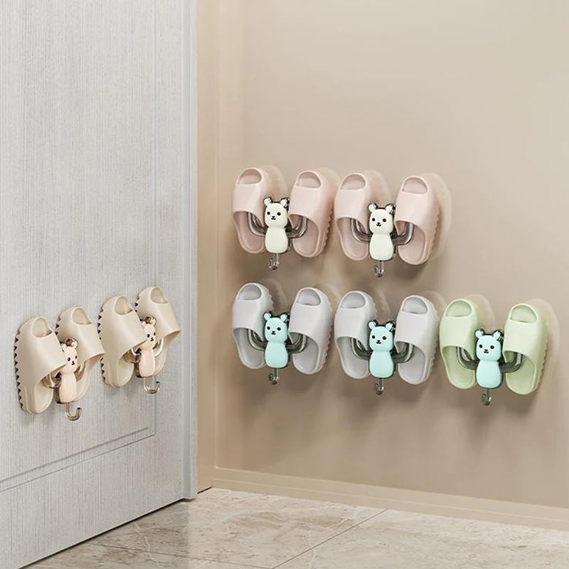 Slippers-Rack-No-Punching-Bathroom-Simple-Slipper-Hook-Toilet-Drainage ...