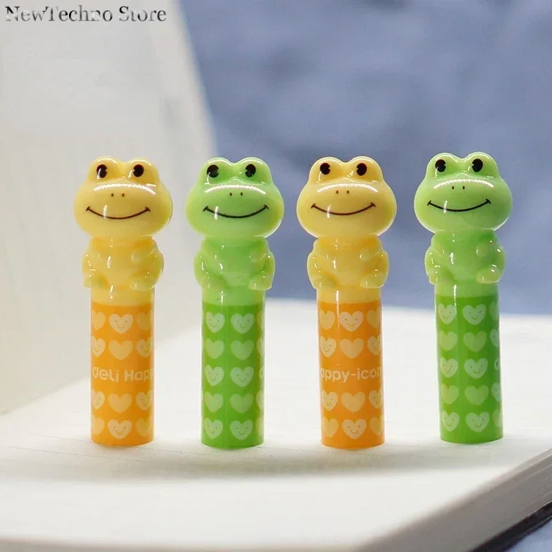 Cute Pencil Cap Kawaii Stationery Plastic Pencil Protection Cap Pencil ...