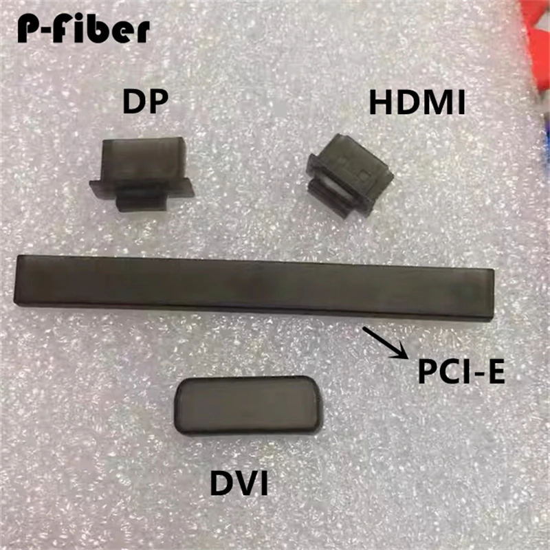 100pcs DVI DP HDMI PCI E dust pug for Motherboard graphics card dust ...