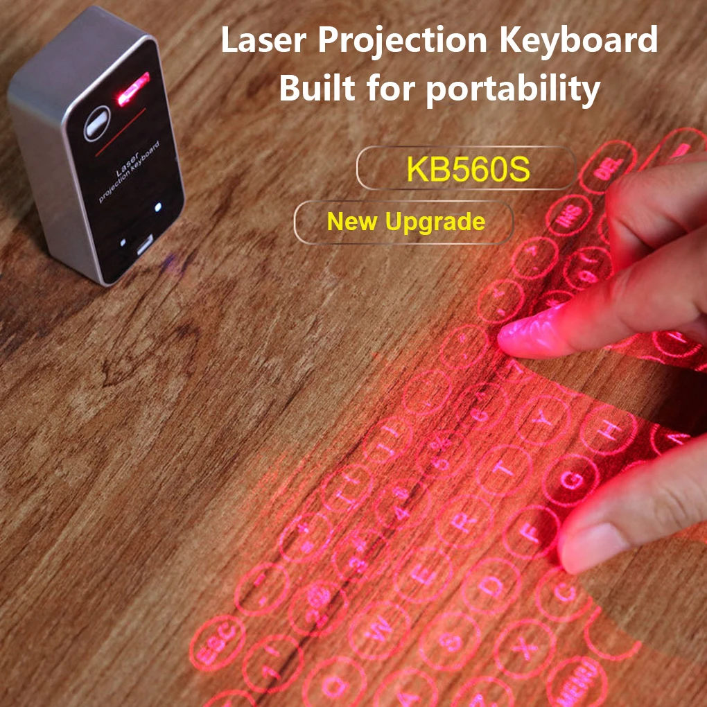 Computer-Bluetooth-compatible-Projector-Keyboard-79-Channels-Phone ...