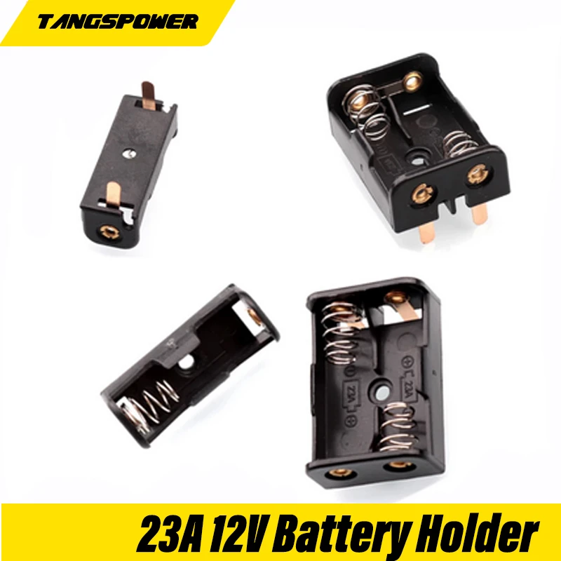 12v 23a Battery Holder With Pcb Pin For 23a / A23 Battery Clip Holder ...
