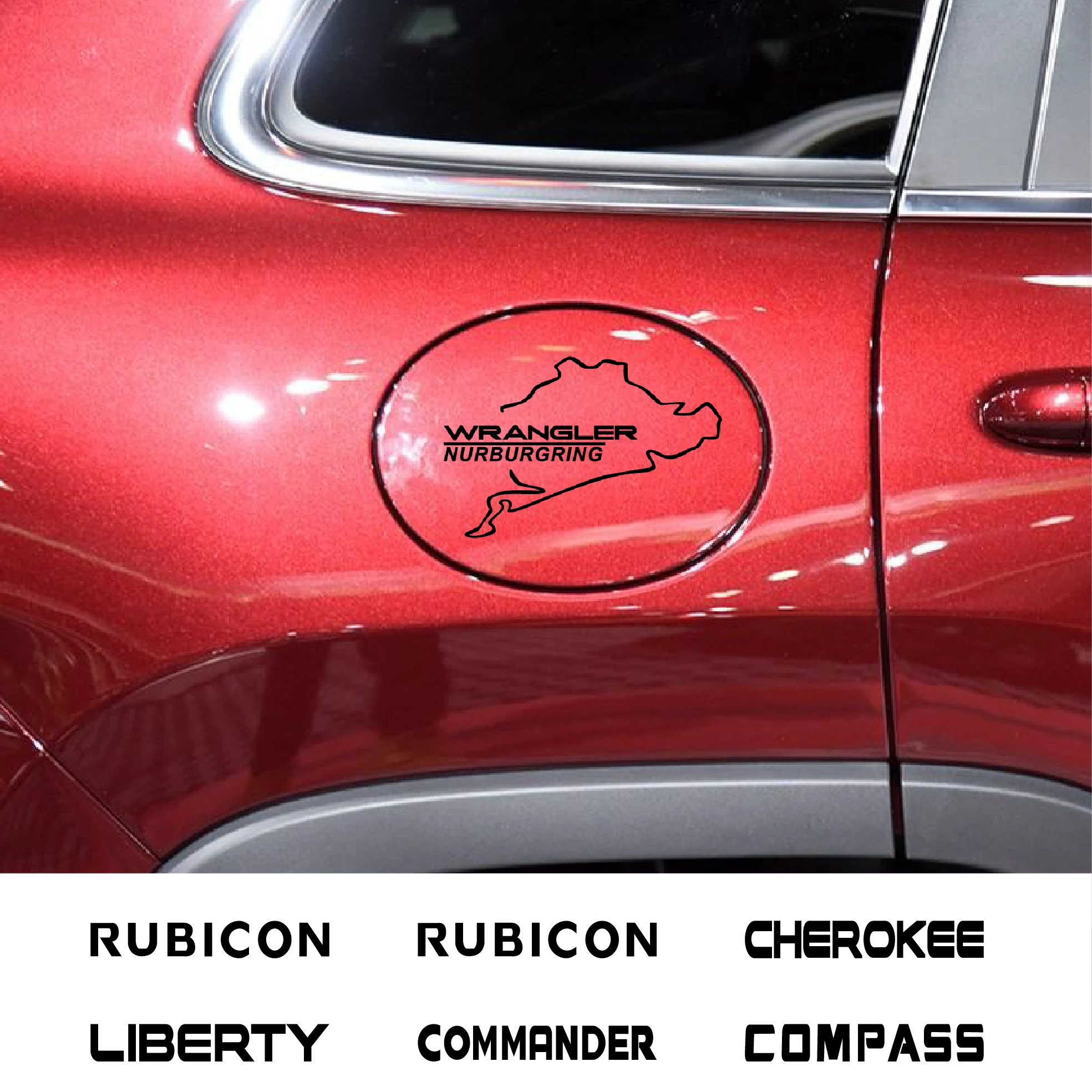 1pcs-Car-Reflective-Sticker-Decal-for-Patriot-Renegade-Compass-Liberty ...