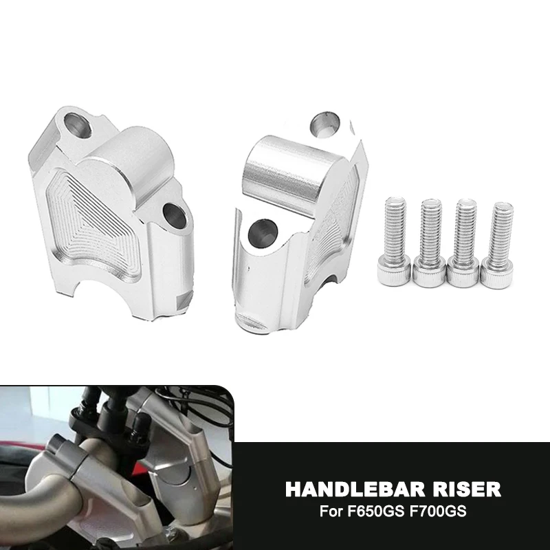 Motorcycle-Handlebar-Riser-Handle-Bar-Mount-Clamp-Adapter-For-BMW ...