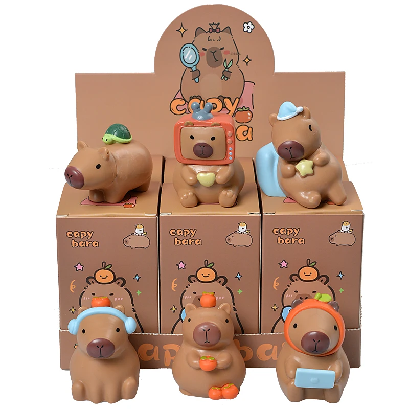 6Pcs-Set-Capybara-Figure-Blind-Box-Anime-Capybara-Figures-Doll ...