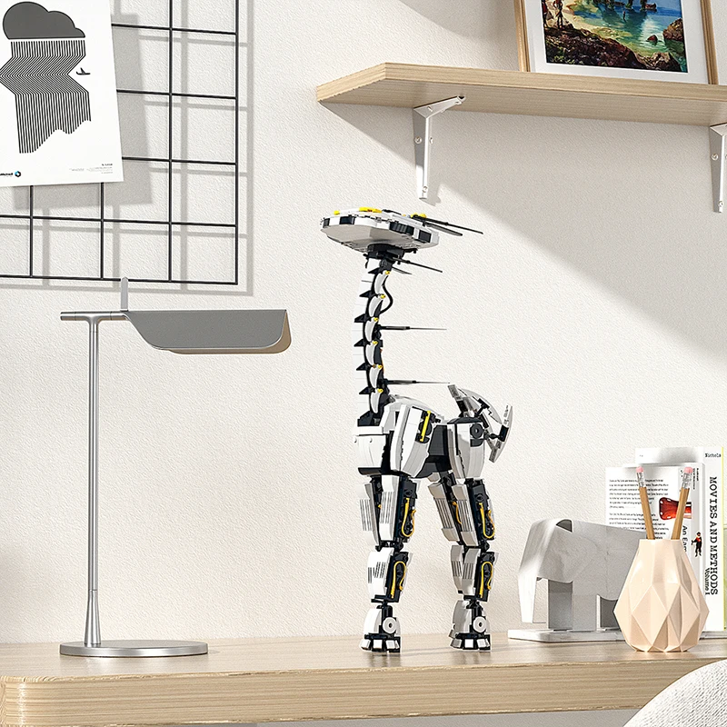 MOC-Long-Necked-Beast-Horizon-Tallnecks-Monster-Building-Blocks-Kit ...