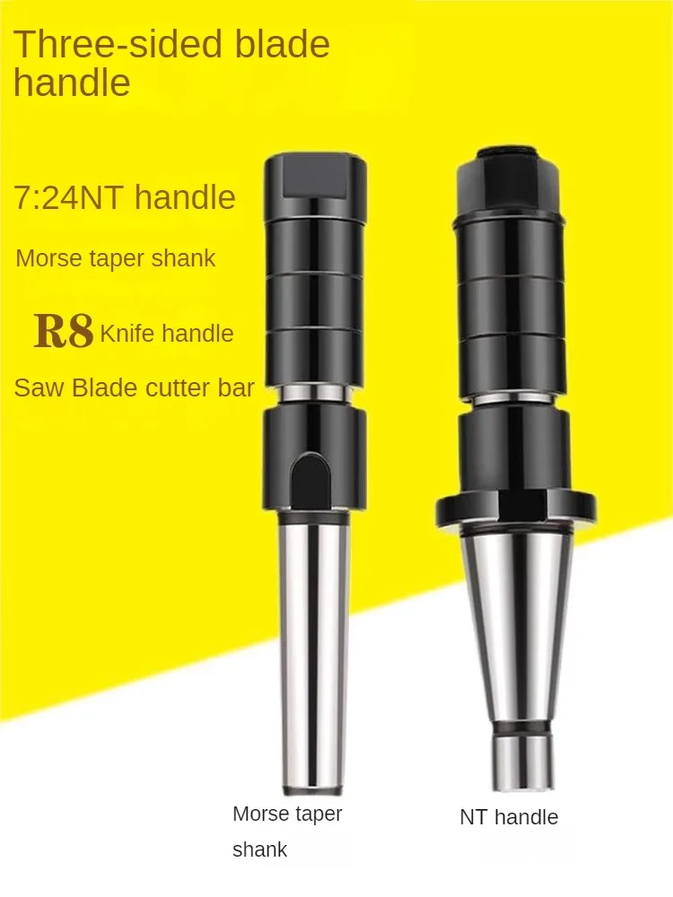Saw-blade-milling-cutter-bar-three-sided-milling-cutter-shank-NT40-R8 ...