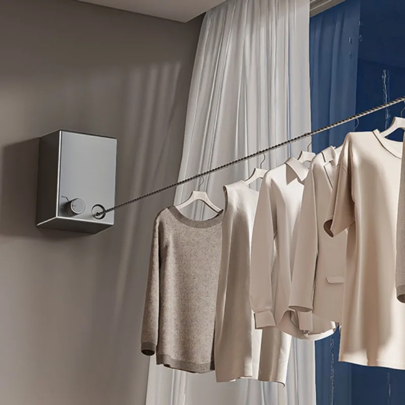 Stainless-Steel-Retractable-Clotheslines-Extendable-Clothesline-with ...