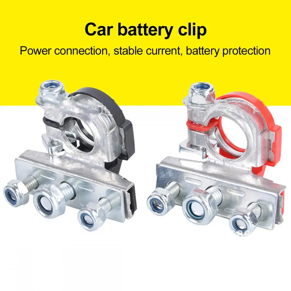 1Pair-12V-24V-Car-Battery-Terminals-Automotive-Car-Top-Post-Battery ...