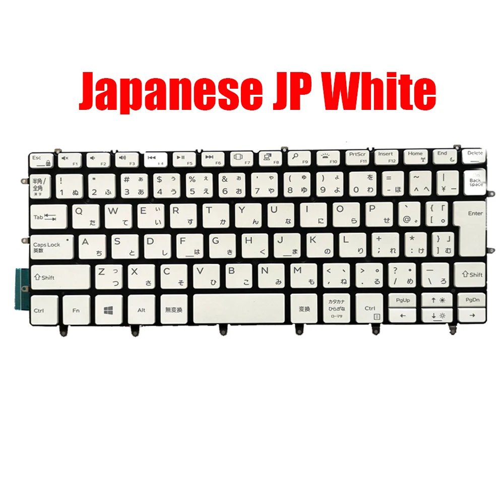 Japanese JP Laptop Keyboard For DELL For XPS 13 9370 9380 9305 7390 ...