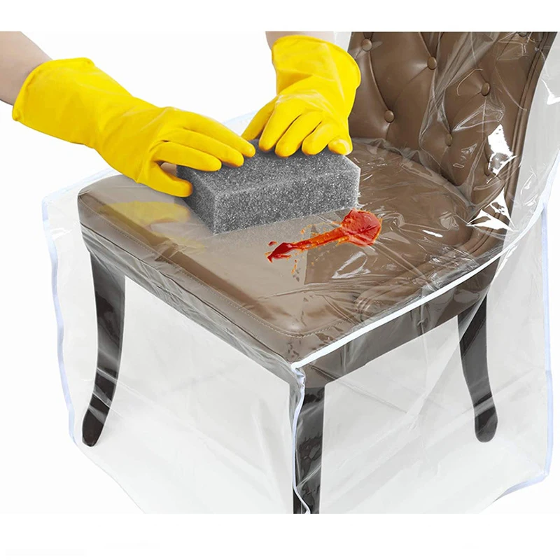 Clear Plastic Dining Room Chair Covers