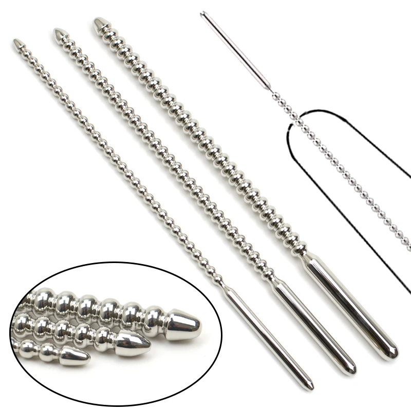 Stainless-Steel-Urethral-Plug-Penis-Sounding-Sets-Urethra-Stimulate ...