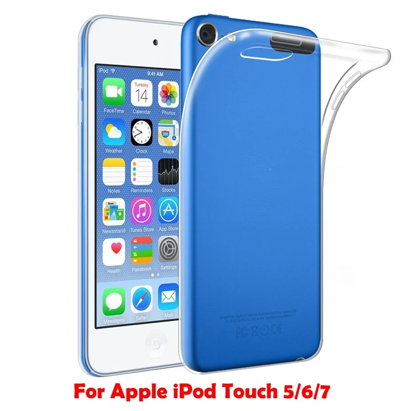Transparent Soft TPU Case Sfor For Apple Ipod Touch 5 6 7 Case Slim ...