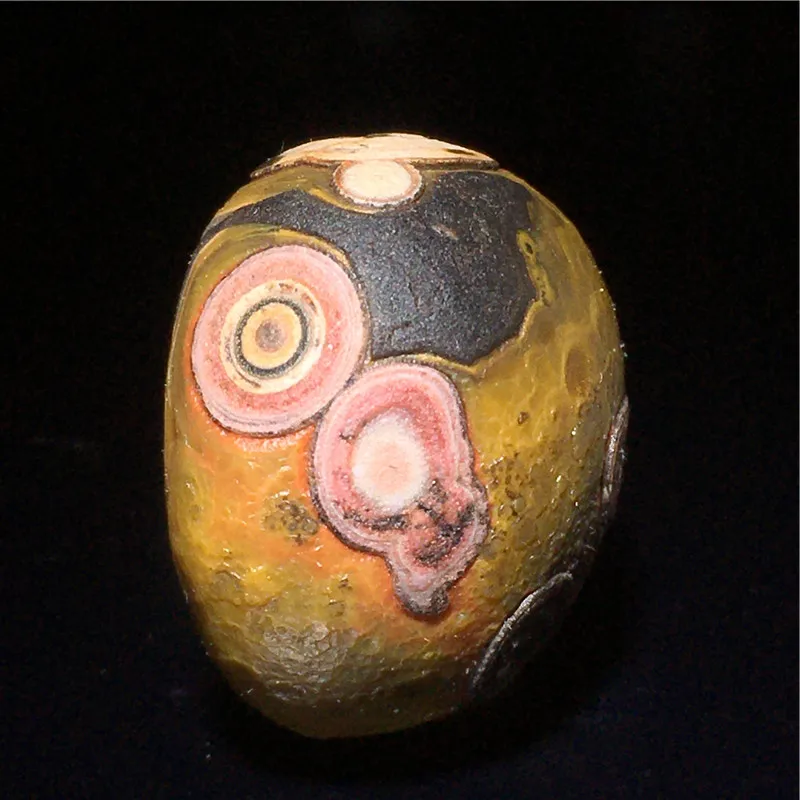 Selected Mongolian beautiful surface agate eye stone rough natural Tang ...