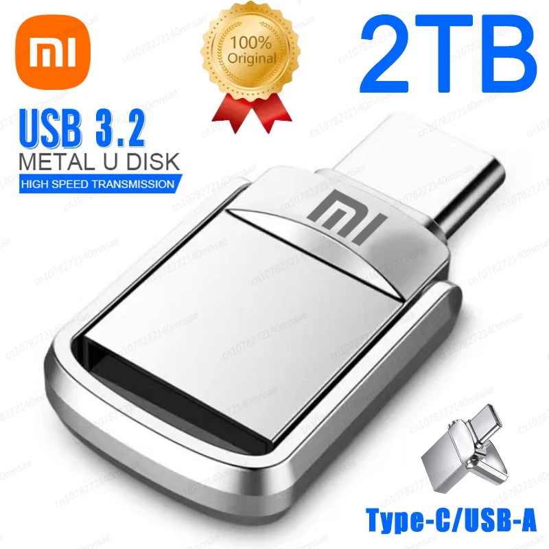 Xiaomi-U-Disk-2TB-1TB-USB-3-2-Type-C-Interface-High-Speed-Pendrive ...