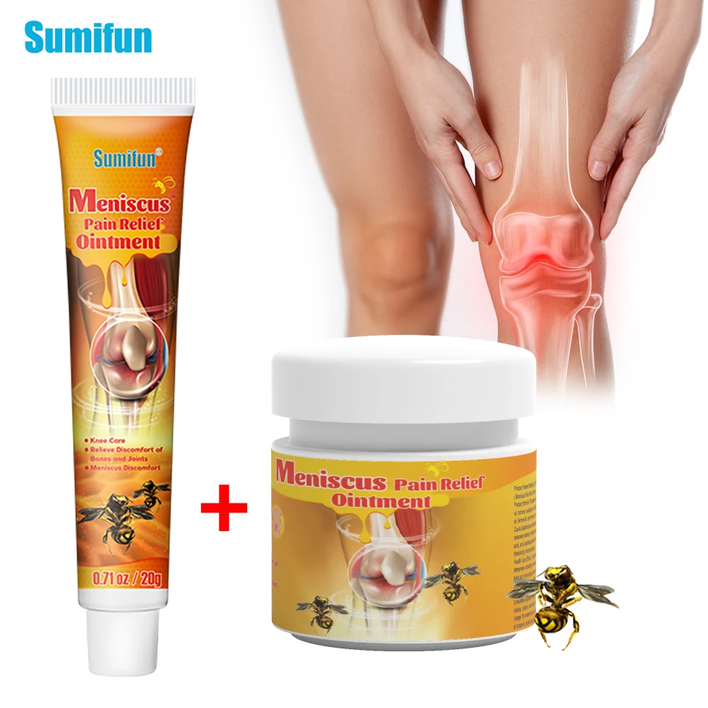 2Types-Sumifun-Bee-Venom-Analgesic-Cream-Synovial-Meniscus-Pain-Relief-Ointment-Arthritis-Knee ...
