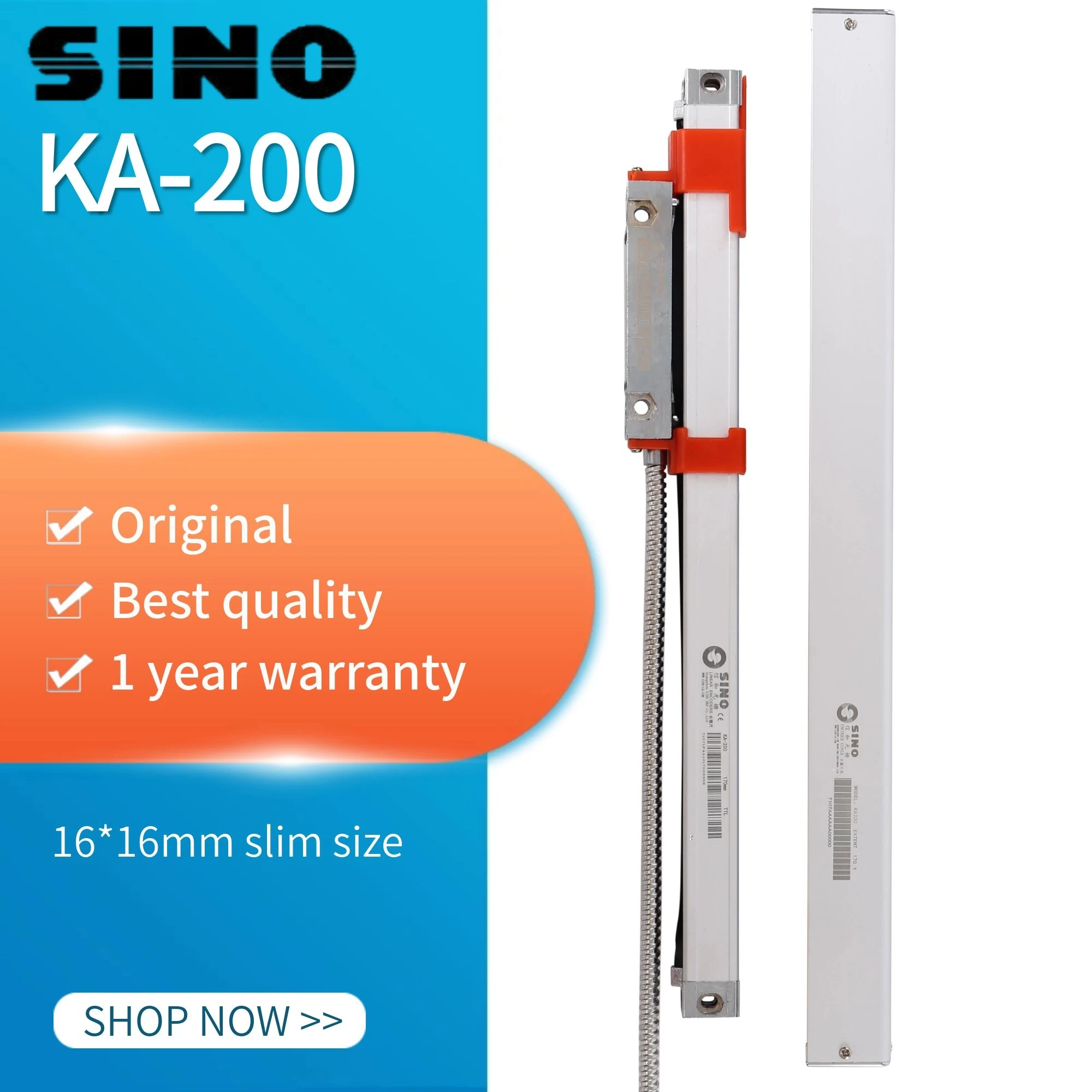 Sino KA 200 210 220 230 240 250 260 270 280 290mm mm * 16 16mm Linha ...
