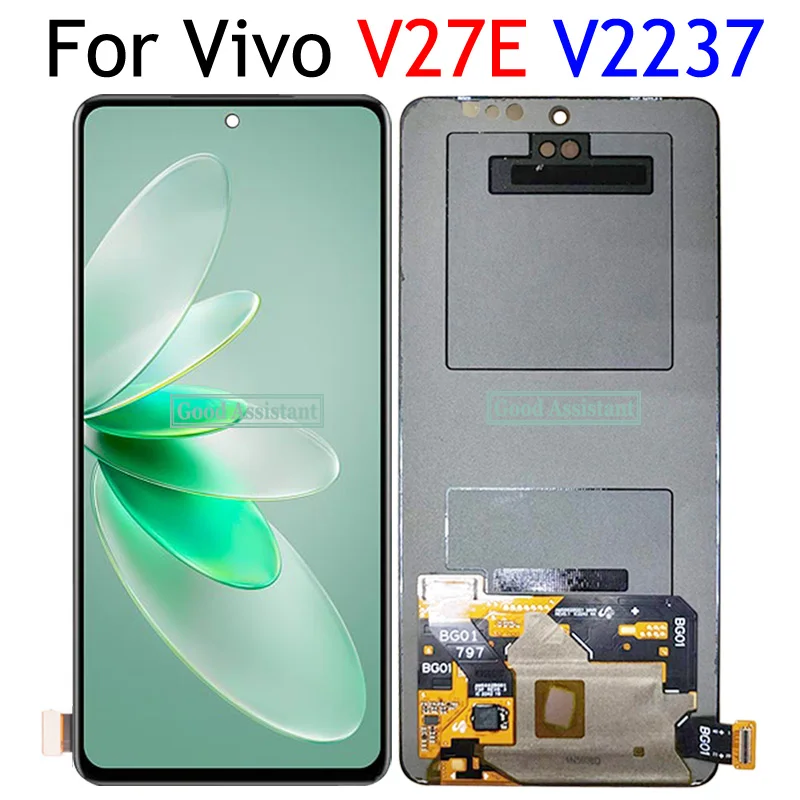 6-62-Original-AMOLED-Black-For-Vivo-V27E-V2237-LCD-Display-Screen-Touch ...