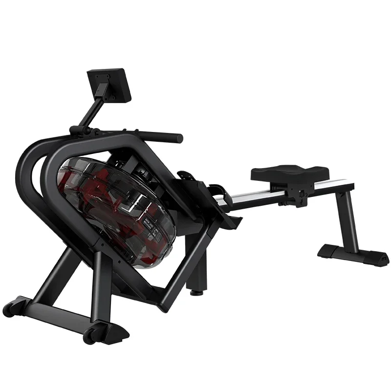 Foldable-Rowing-Machine-MERACH-Steel-Roller-45-Degree-Angle-Tilt-Water ...