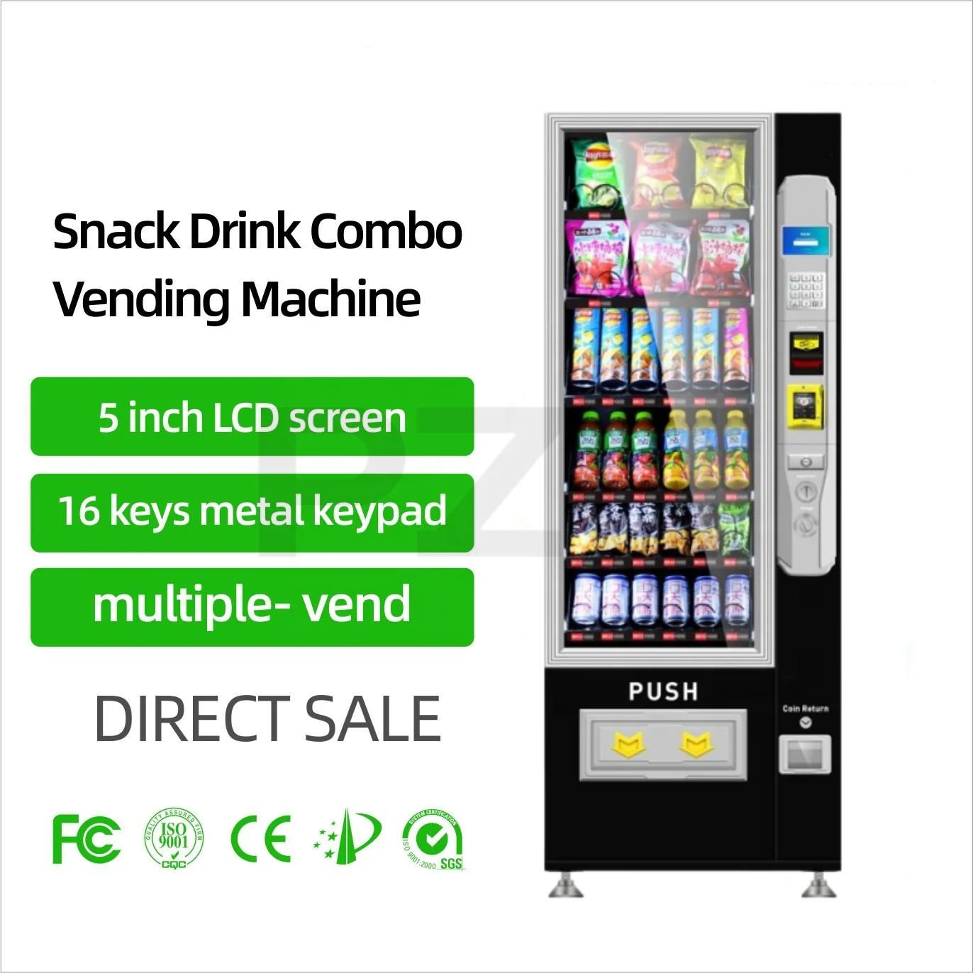 Snacks And Drinks Vending Machines
