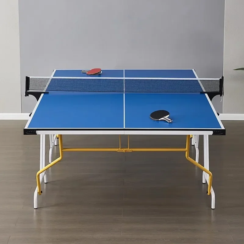 Foldable-standard-indoor-4-piece-portable-portable-table-tennis-table ...