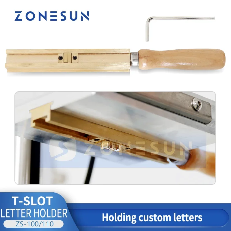 ZONESUN-Hot-Stamping-Machine-T-Slot-Letter-Mold-Holder-ZS90-ZS100-ZS100 ...