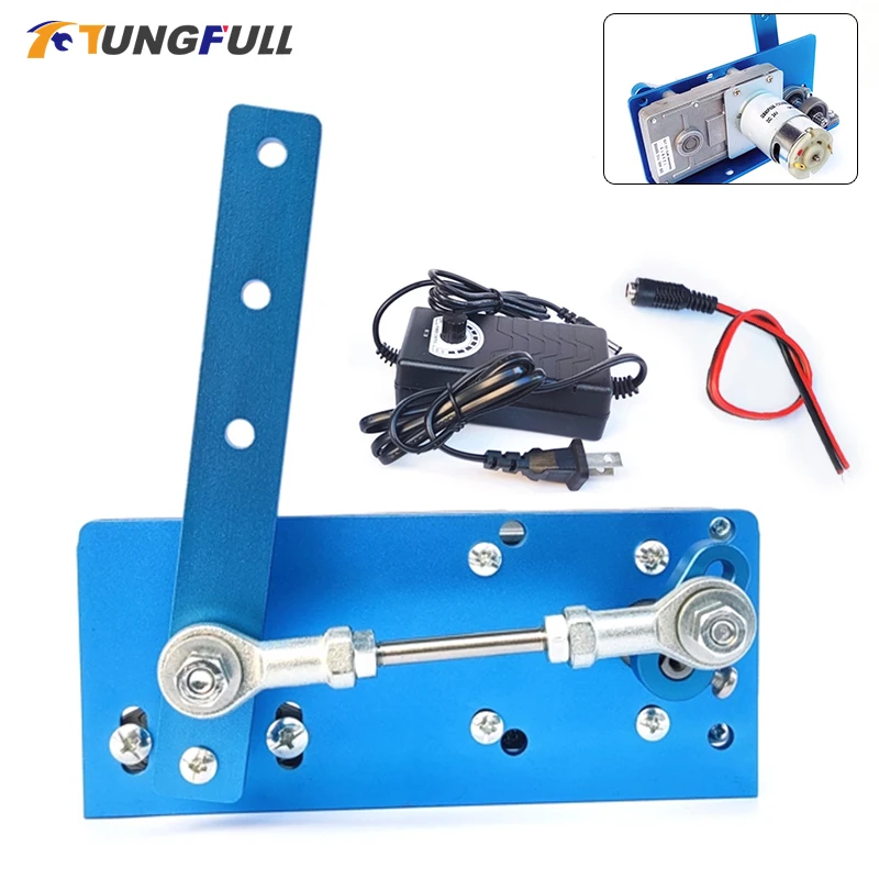 DC 12V 24V Gear Motor Automatic Wobbler Machine DIY Design DC ...
