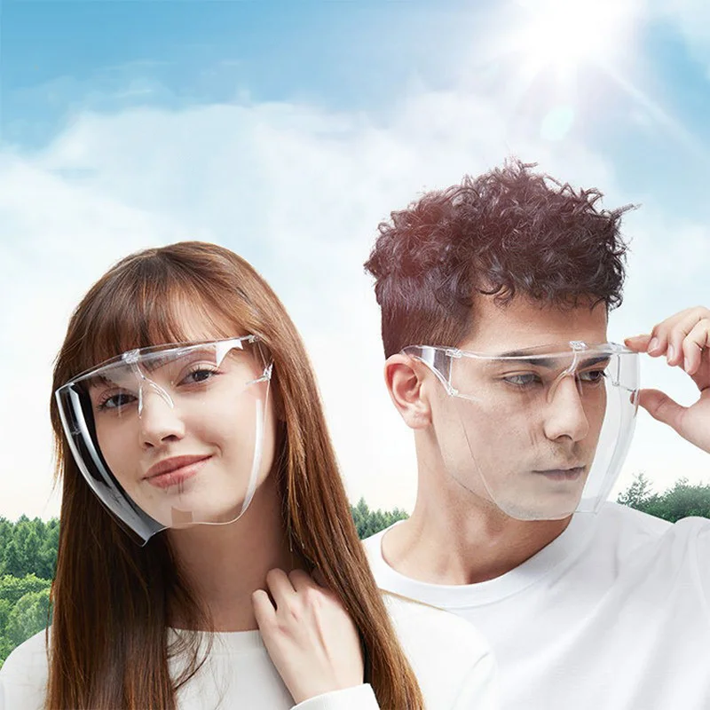 New-transparent-plastic-cycling-windproof-mask-for-men-and-women ...