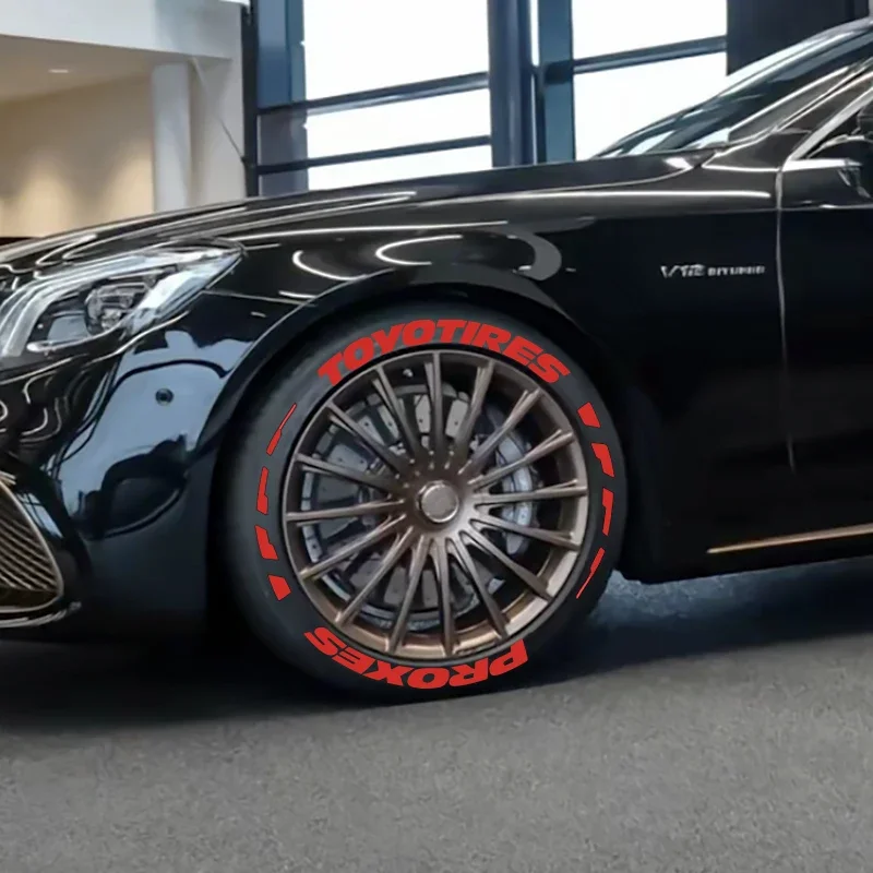 3D-Car-Tire-Letter-Stickers-TOYOTIRES-Rubber-3D-Waterproof-Brand-Letter ...