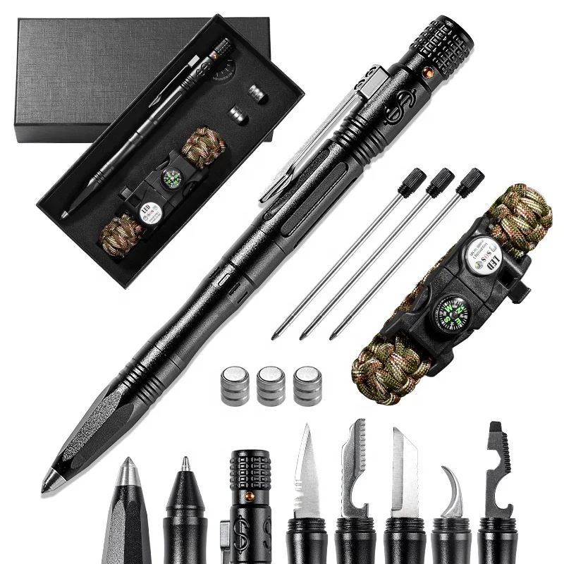 Multifunctional-Outdoor-Camping-Tactical-Pen-Survival-Gear-Self-Defense ...