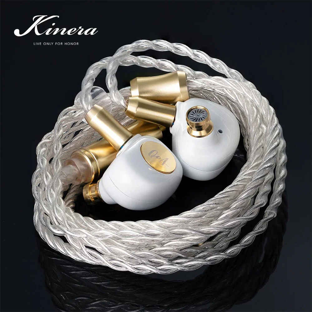 QoA Gimlet HiFi Wired Best In Ear IEMs Earphone 10mm Dynamic Driver ...