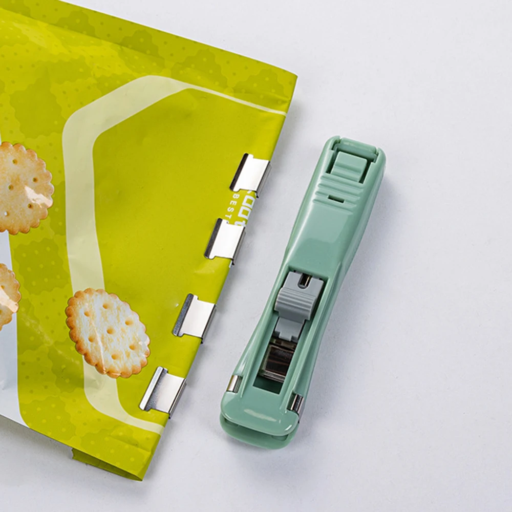 Mini-Traceless-Reusable-Hand-Clamp-Push-Stapler-Paper-Book-File-Office ...