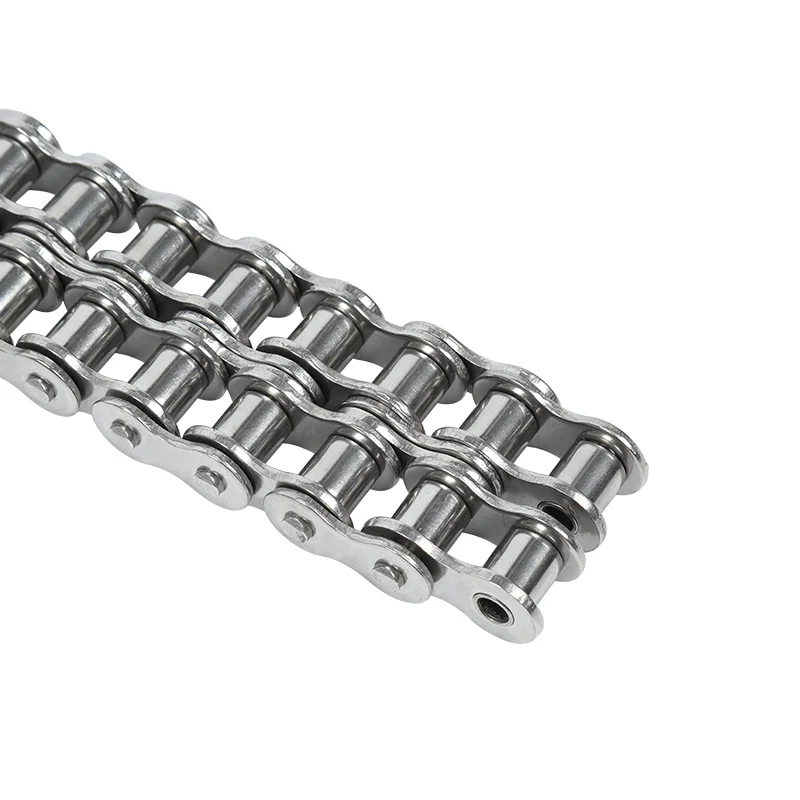1.5 Meter Length 304 Stainless Steel Double Rows Drive Roller Chain 06B ...