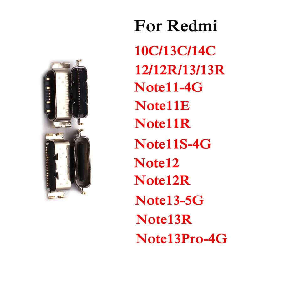 10-100Pcs For Redmi 10C 13C 14C Note 11 12 13 11S 12R 13R 4G 5G ...