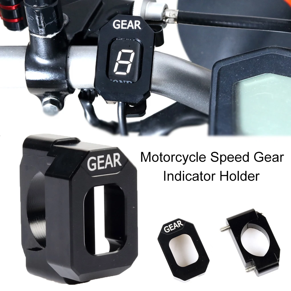 Motorcycle-Scooter-Speed-Shift-Gear-Indicator-Holder-Handlebar-Gauge ...