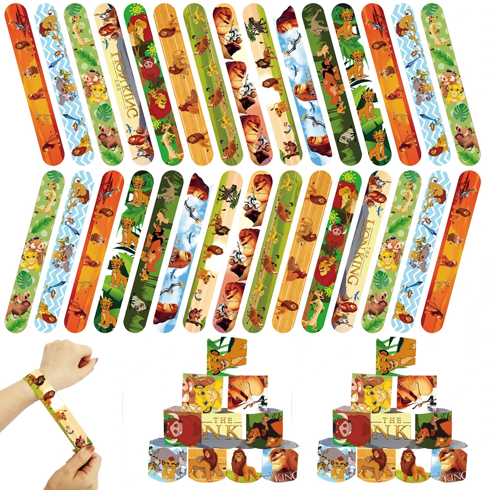 Lion-King-Simba-Silicone-Wristband-Slap-Bracelet-for-Kids-Boy-Girl ...
