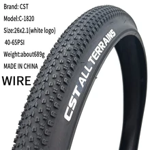 CST JET C-1820 Mountain MTB Bike Tire 27TPI Wire Bicycle Tyre pneu 26X1 ...