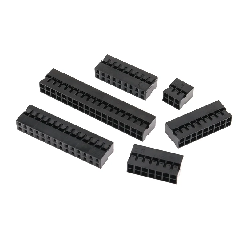 50PCS-Dupont-2-0-Housing-Plastic-Shell-2-0mm-Pitch-Double-Row-Connector ...