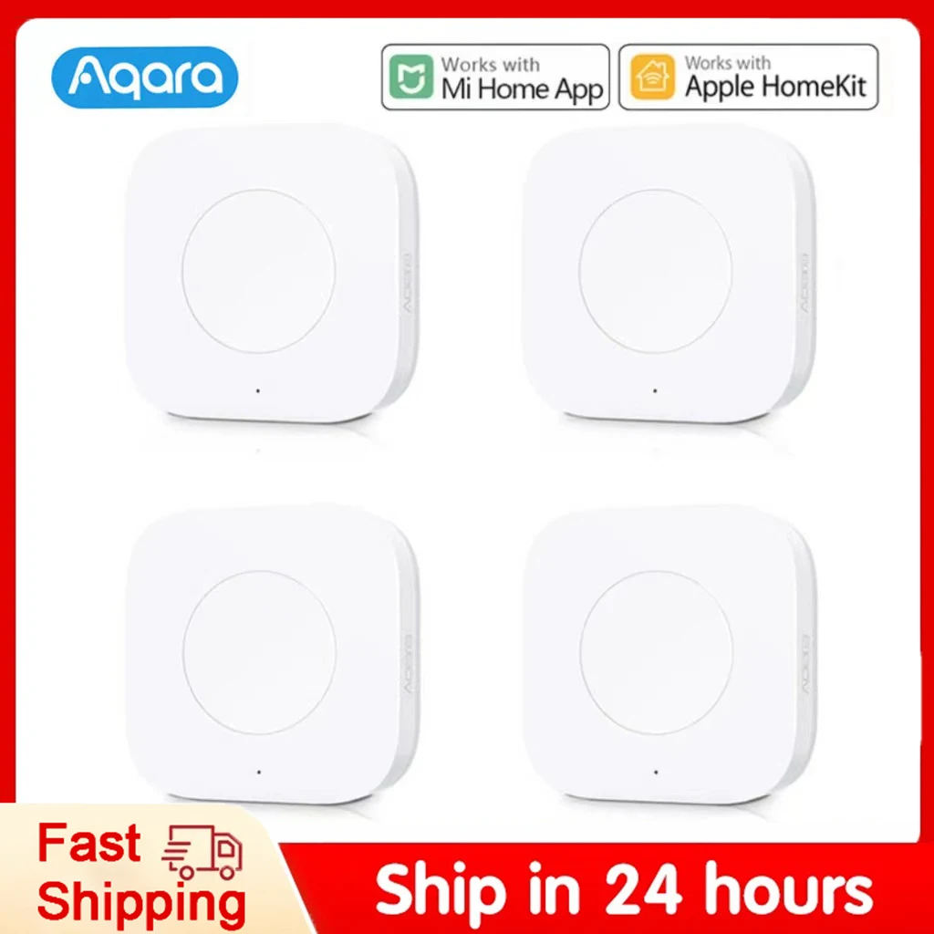 Aqara-Sensor-Smart-Wireless-Mini-Switch-Key-Zigbee-Connection-Remote ...