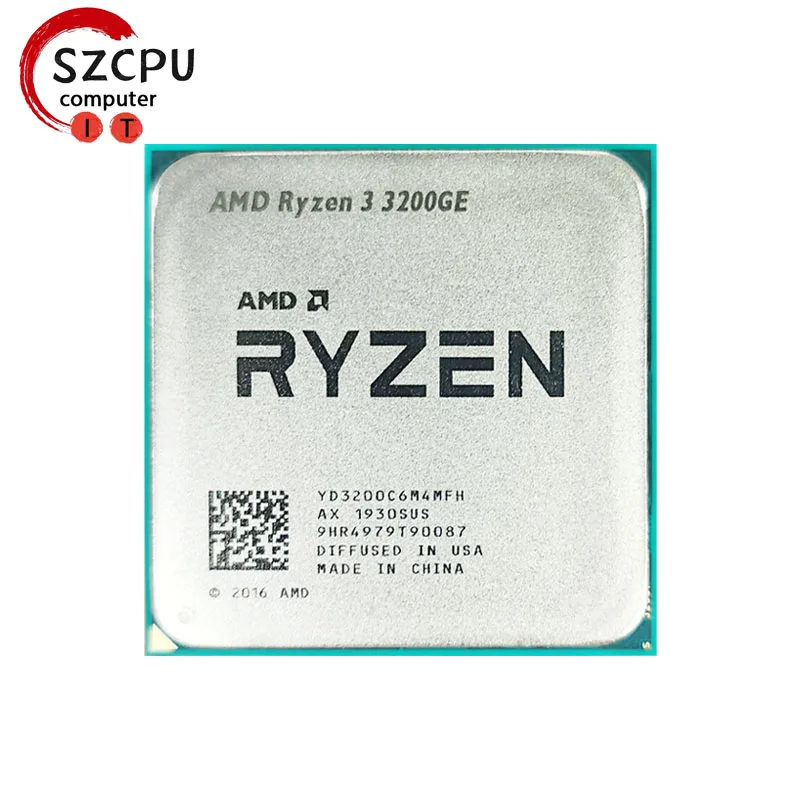 Amd Ryzen 3 Pro 3200g R3 Pro 3200g 3.6 Ghz Quad-core Quad-thread 65w ...