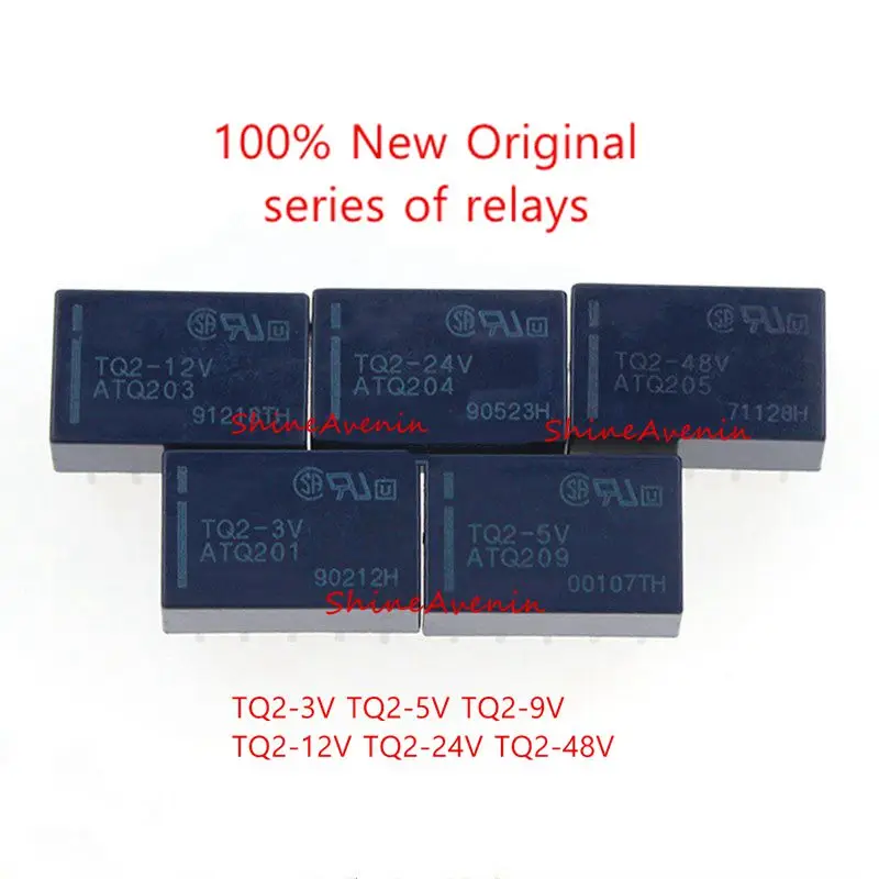 15pcs Tq2-3v Tq2-5v Tq2-9v Tq2-12v Tq2-24v Tq2-48v ,tq2-l2-3v Tq2-l2-5v ...
