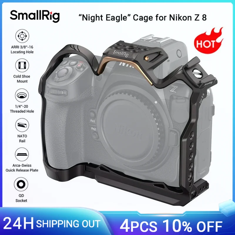 SmallRig-Night-Eagle-Z8-Camera-Cage-for-Nikon-Z-8-Full-Cage-with-Quick ...