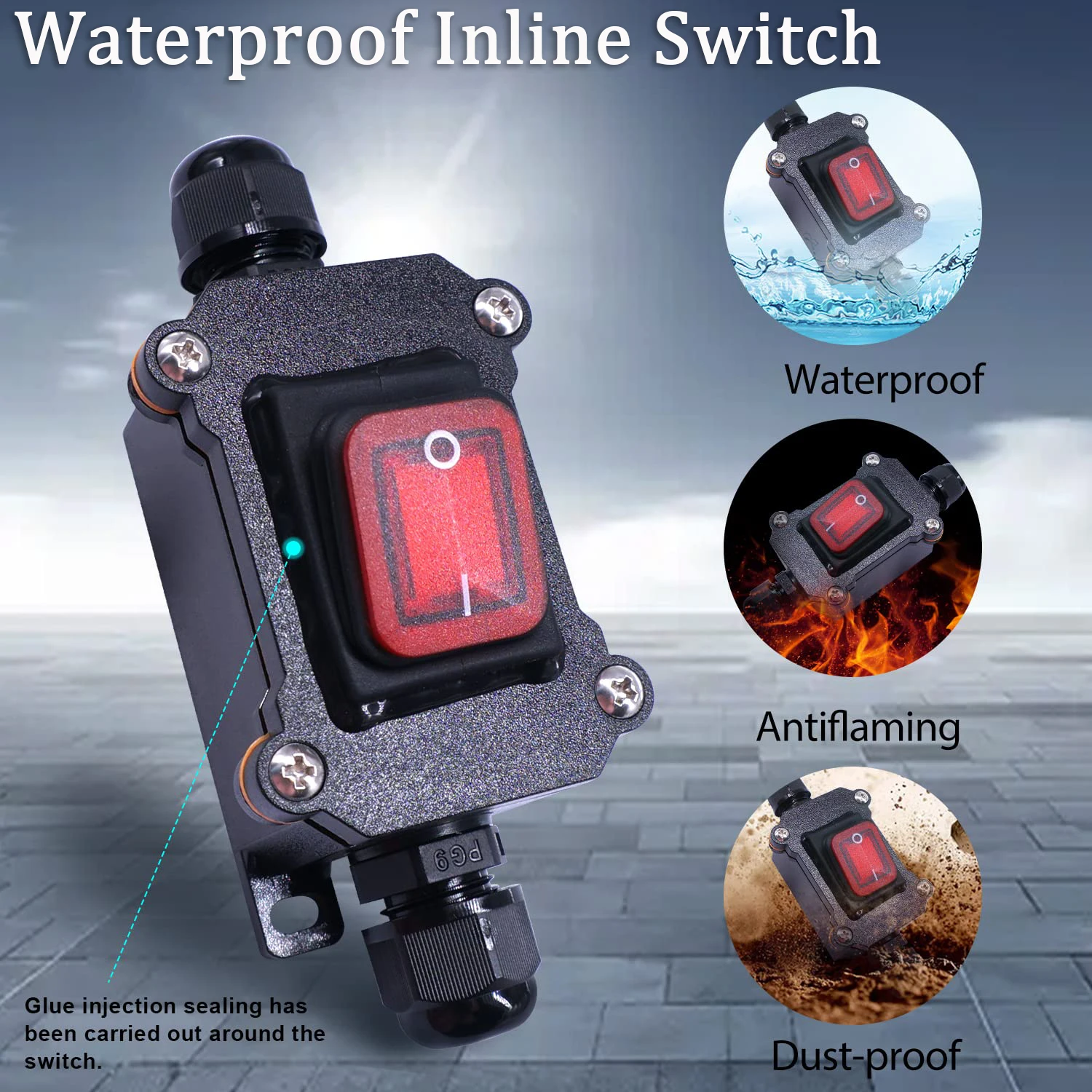 Waterproof-switch-Waterproof-ship-type-switch220V-24V-16A-30ARain-proof ...
