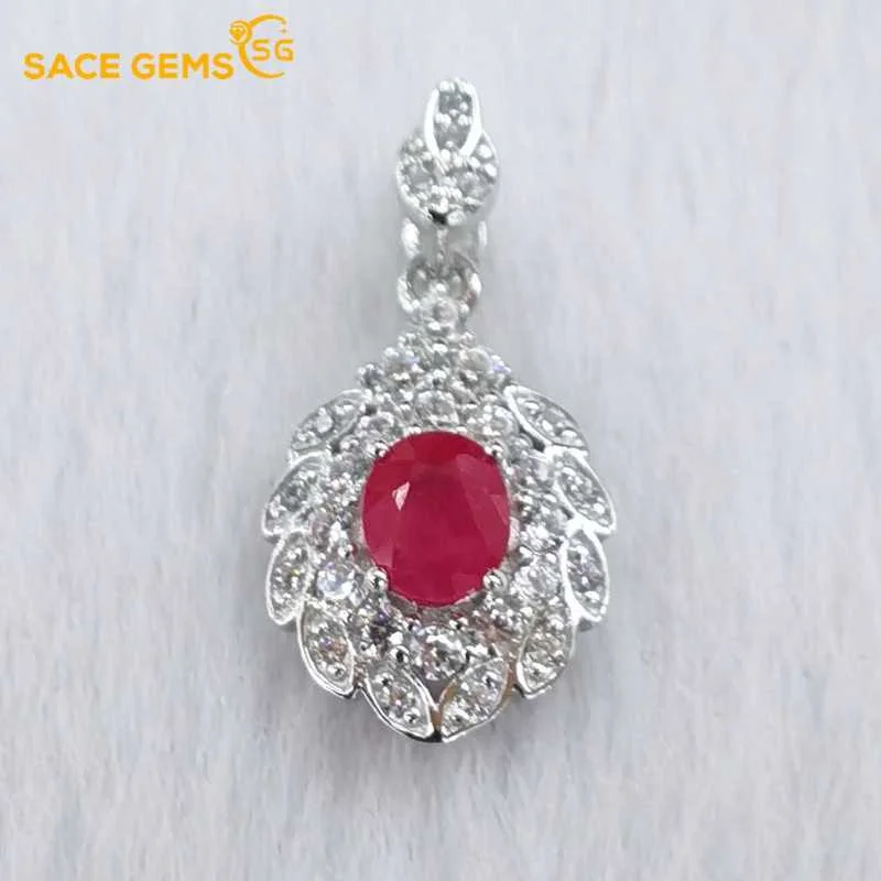 SACE-GEMS-New-Arrival-Trend-925-Sterling-Silver-and-Ruby-Pendant-Necklace-for-Women-Engagement ...