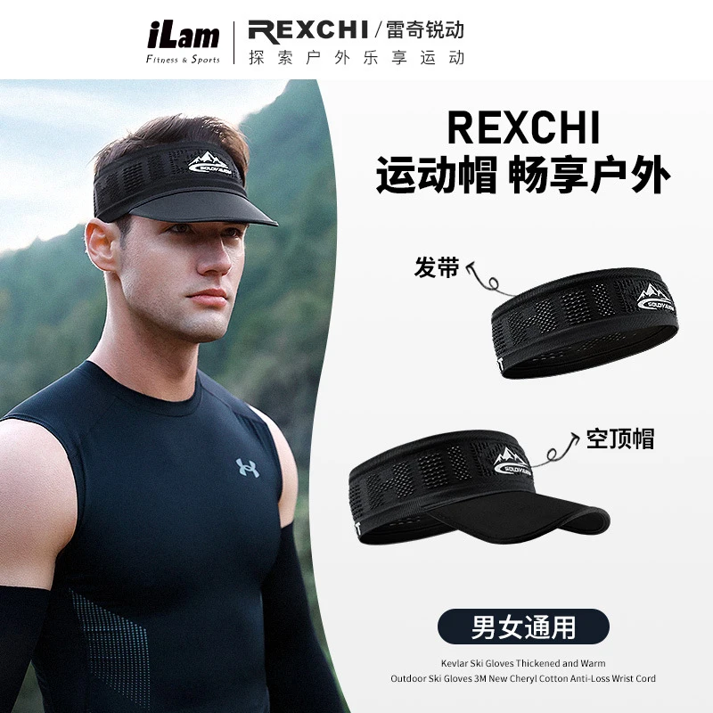 REXCHI-Sports-sun-proof-cap-and-hair-band-hiking-cycling-UV-proof-sweat ...