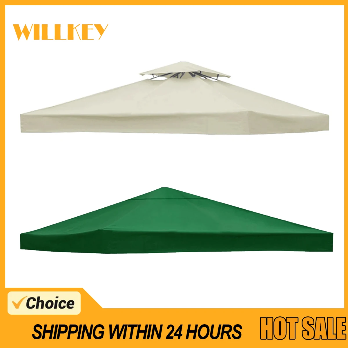 3x3m-Canopy-Top-Cover-Replacement-Four-Corner-Tent-Cloth-Foldable ...