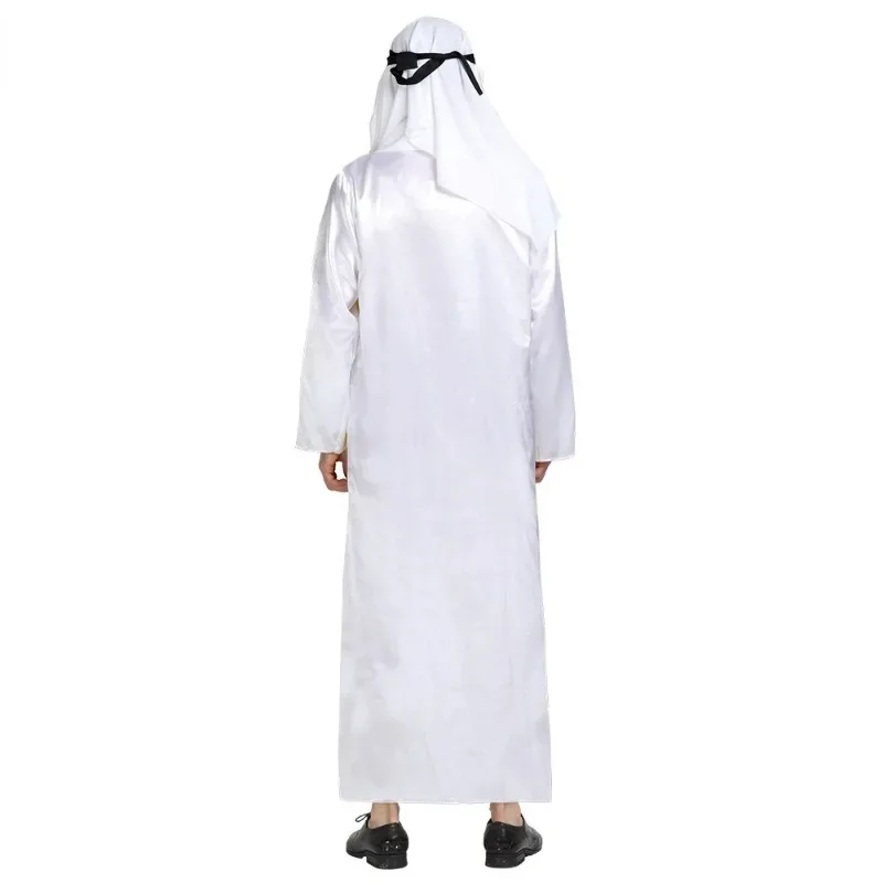 Pure-White-Middle-East-Dubai-Clothes-Carnival-Cos-Arabian-Sheikh-Prince ...