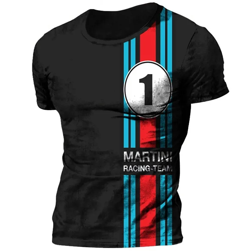 Vintage-Men-s-Mobil-T-shirts-Streetwear-Martini-Sportswear-Tshirt-For ...