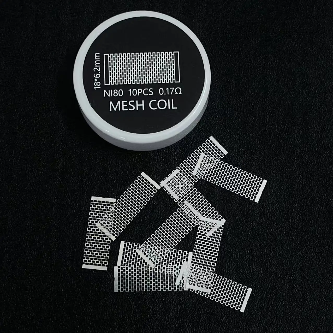 Zeus X Mesh Coil Ni80 0.17 KA1 0.2 Bubble Bulb Glass Tube 4.5ml Organic ...