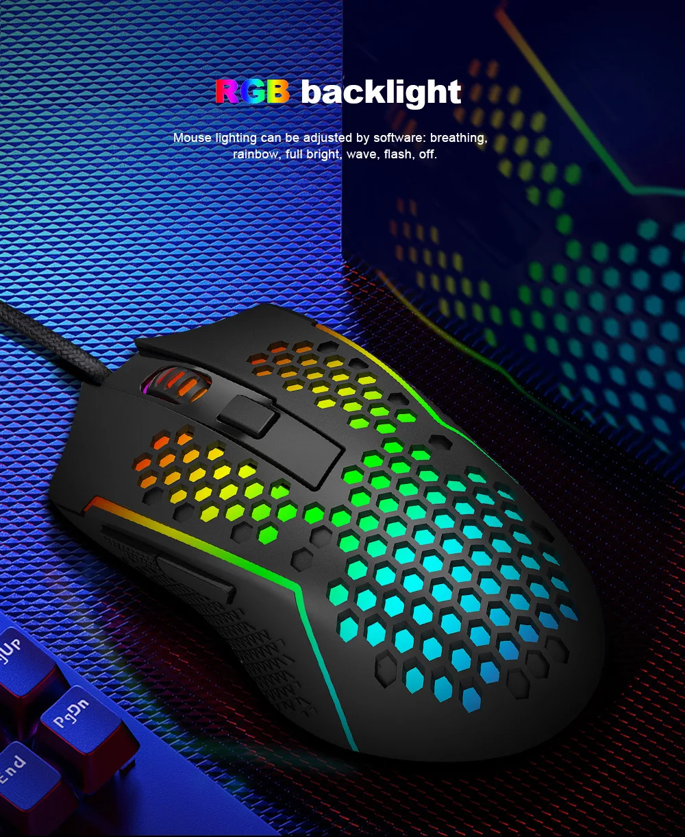 Buy Redragon Reaping M987-K Ultralight Lightweight RGB Gaming Mouse ...